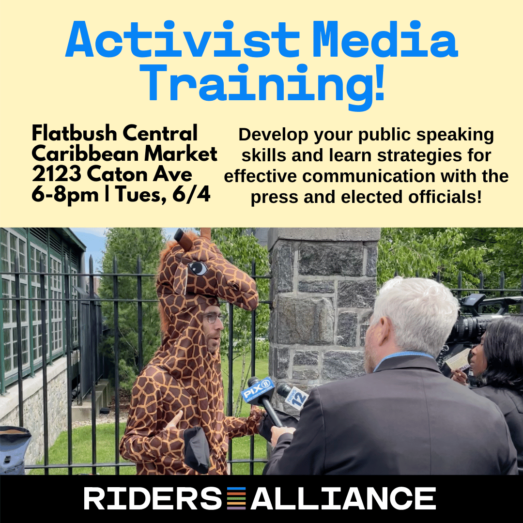 Activist Media Training! | Tuesday, June 4